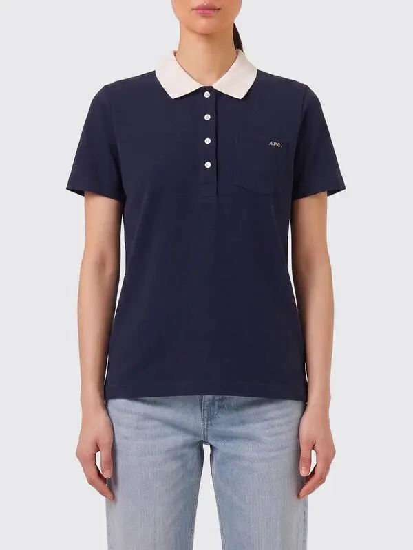 A.p.c. Cotton Polo Shirt