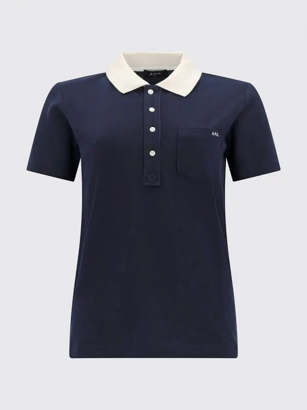 A.p.c. Cotton Polo Shirt
