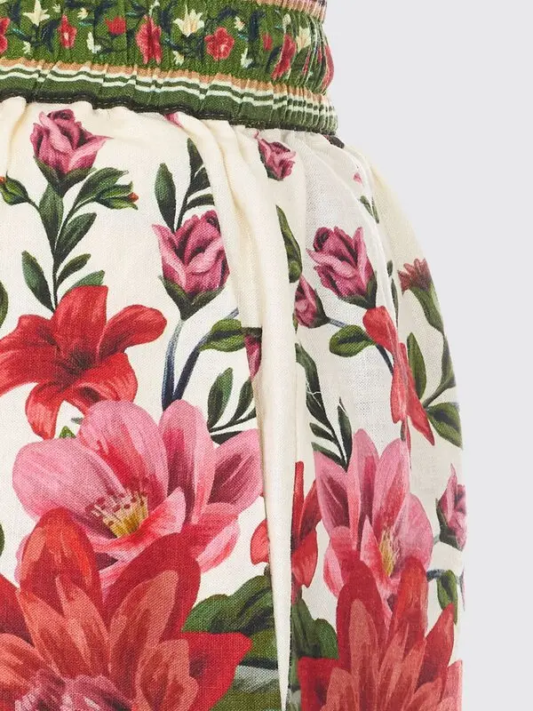 Farm Rio Floral Linen Shorts