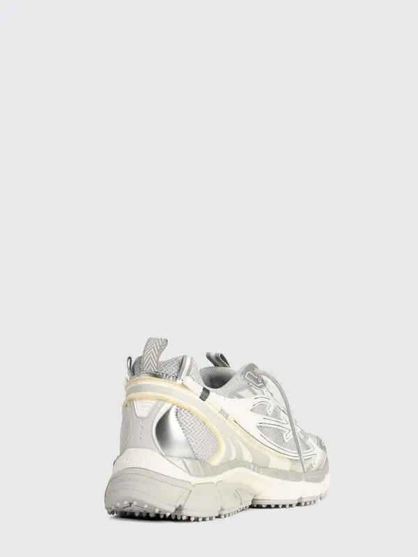 Off-White Be Right Back Leather And Mesh Sneakers