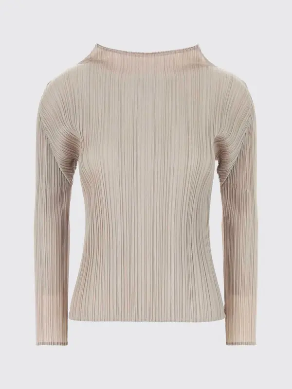 Issey Miyake Long-sleeved Turtleneck Top