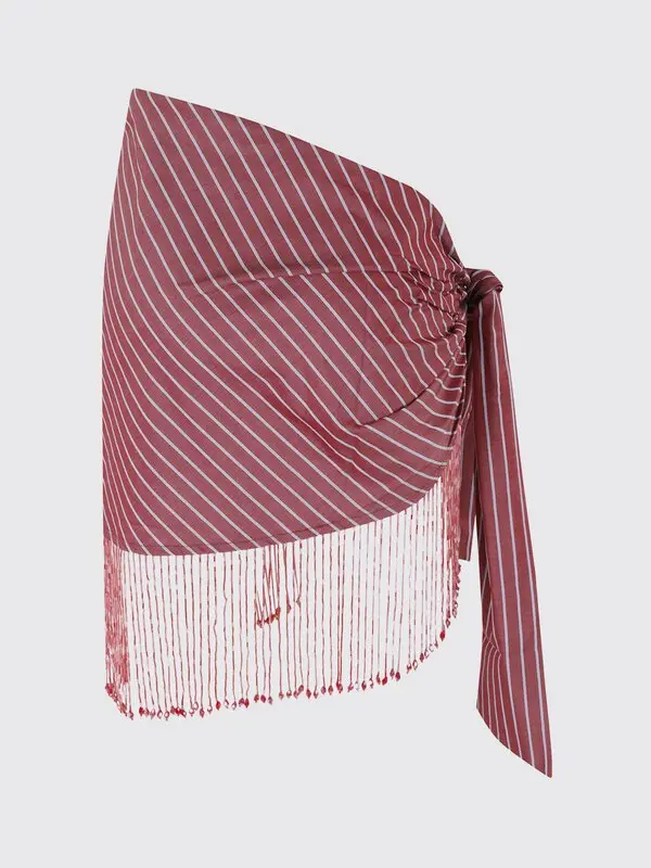 Andamane Striped Cotton Pareo Skirt