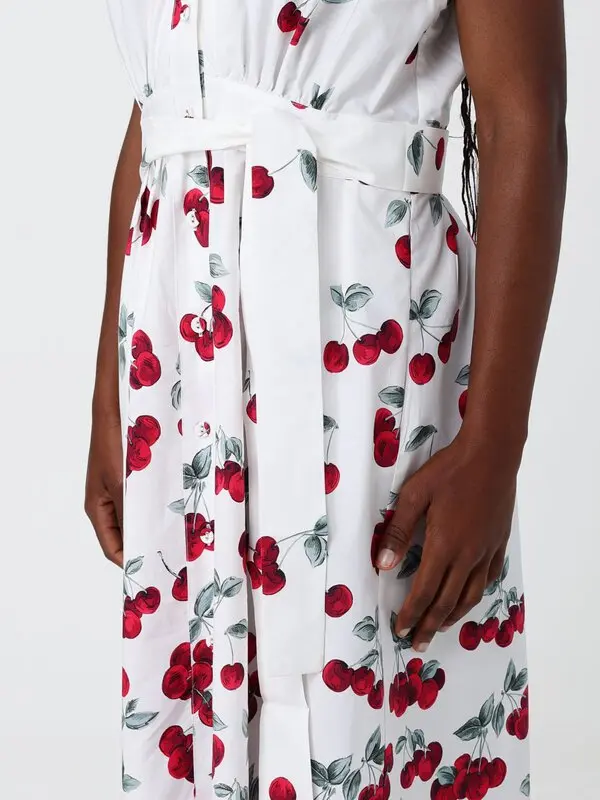 TWINSET Printed Cotton Chemisier Dress