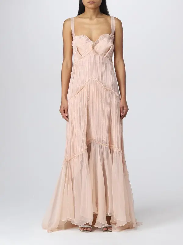 MARIA LUCIA HOHAN Ruched Maxi Dress