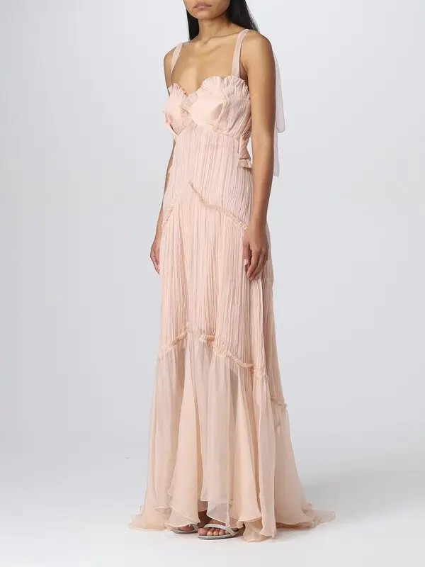 MARIA LUCIA HOHAN Ruched Maxi Dress