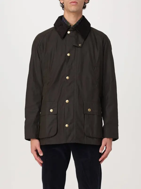 Barbour Waxed Cotton Jacket - Olive