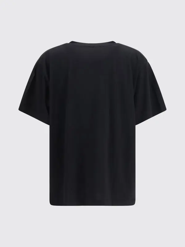 Khaite V-neck Cotton T-shirt