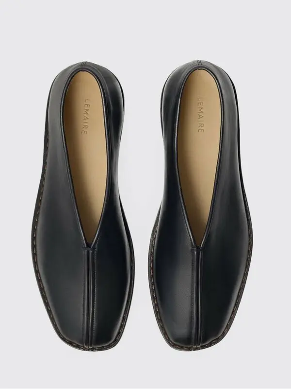 LEMAIRE Leather Ballerina Flats