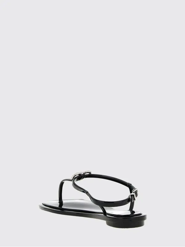 MACH&MACH Pvc Sandal With Rhinestone Bow