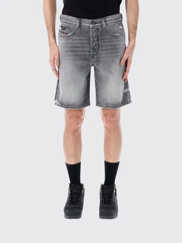 DIESEL® Distressed Denim Shorts