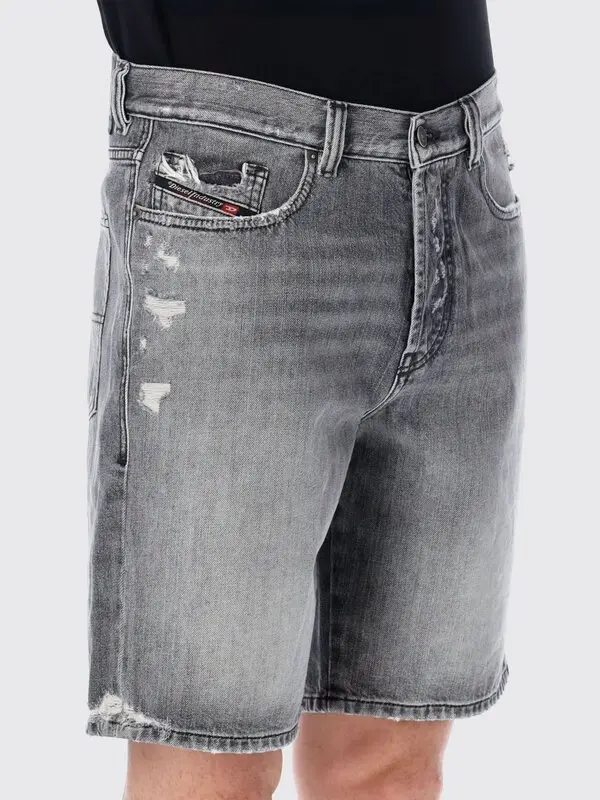 DIESEL® Distressed Denim Shorts