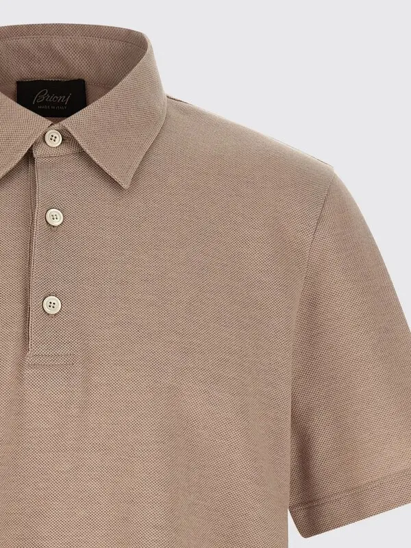 Brioni Basic Cotton Polo Shirt