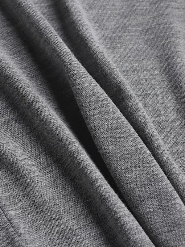 Thom Browne High Neck Jumper - Grey