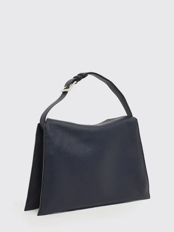 Orciani Hammered Leather Trinity Bag