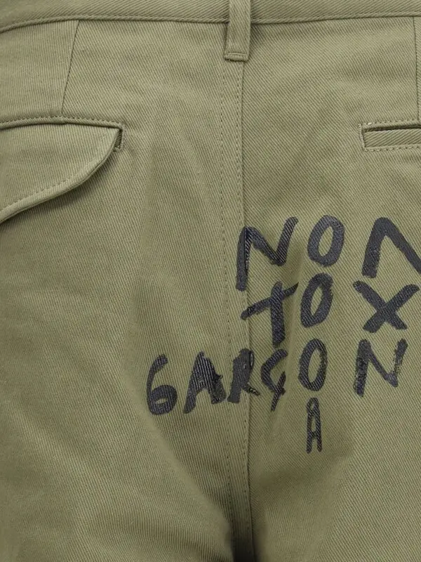 Comme Des Garçons Cotton Shorts