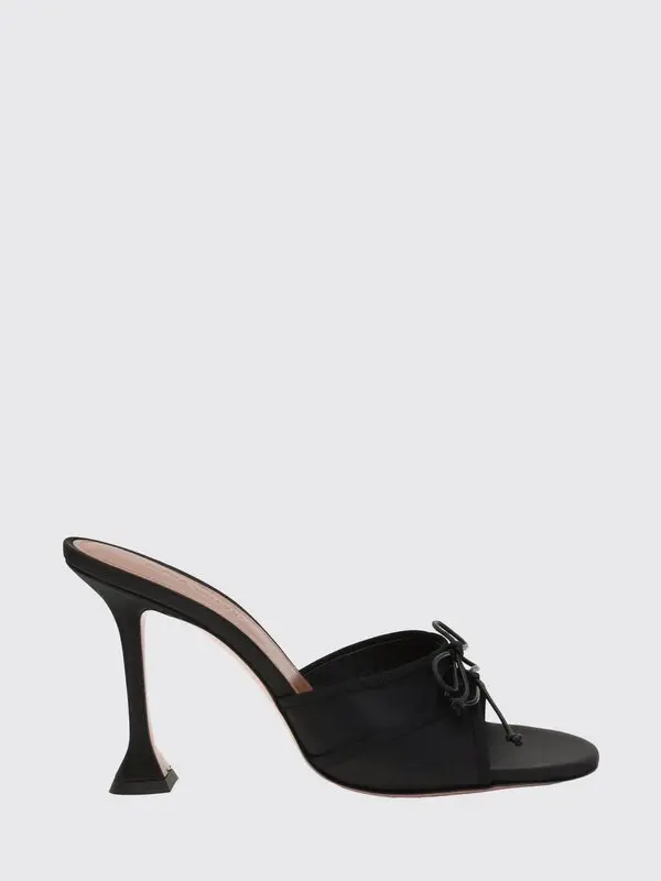 Amina Muaddi Eleonora Silk Satin Mules