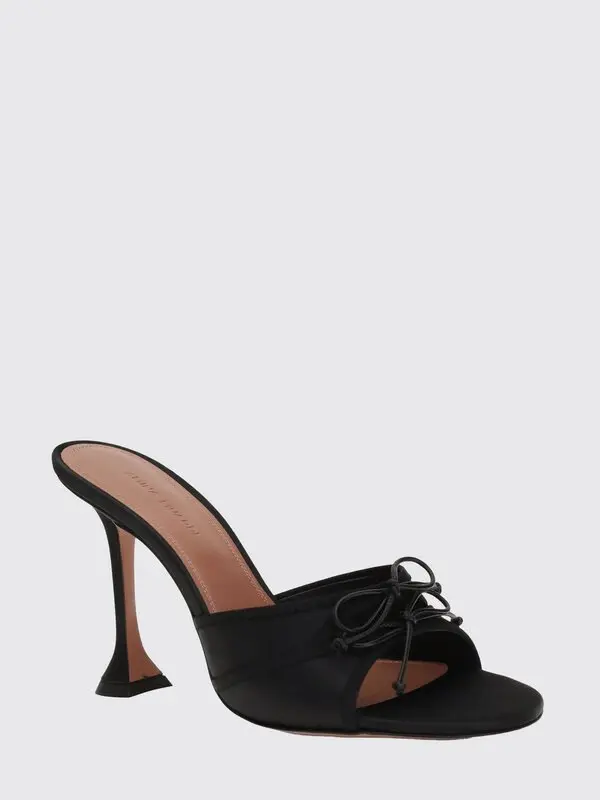 Amina Muaddi Eleonora Silk Satin Mules