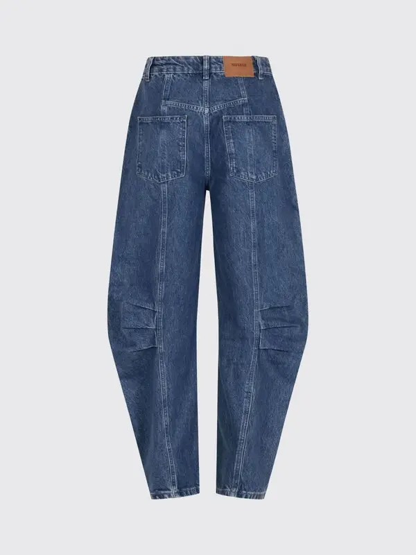 ROTATE BY BIRGER CHRISTENSEN Organic Denim Baggy Jeans