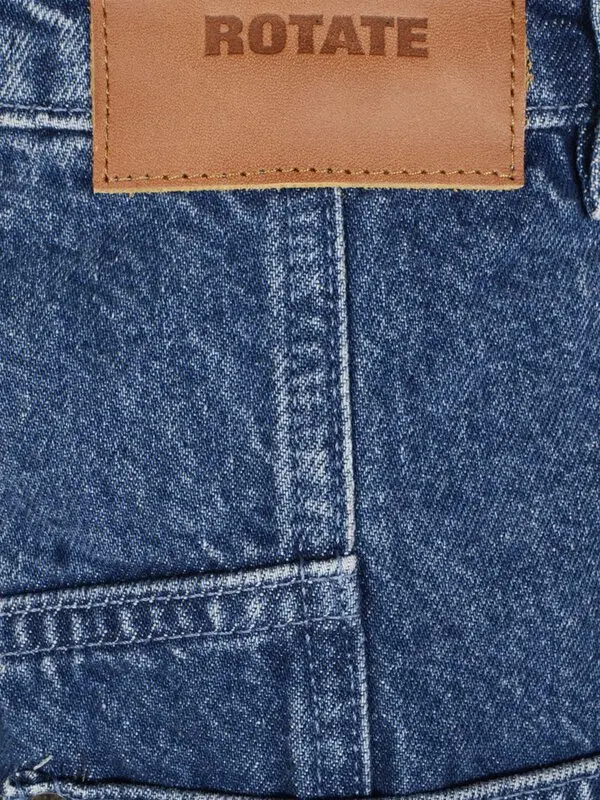 ROTATE BY BIRGER CHRISTENSEN Organic Denim Baggy Jeans