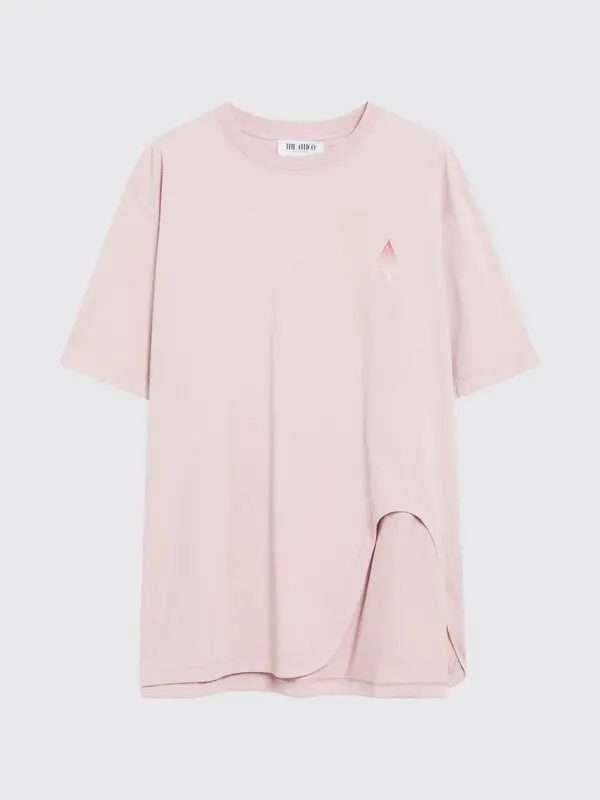 Attico Oversized Cotton T-shirts With Logo