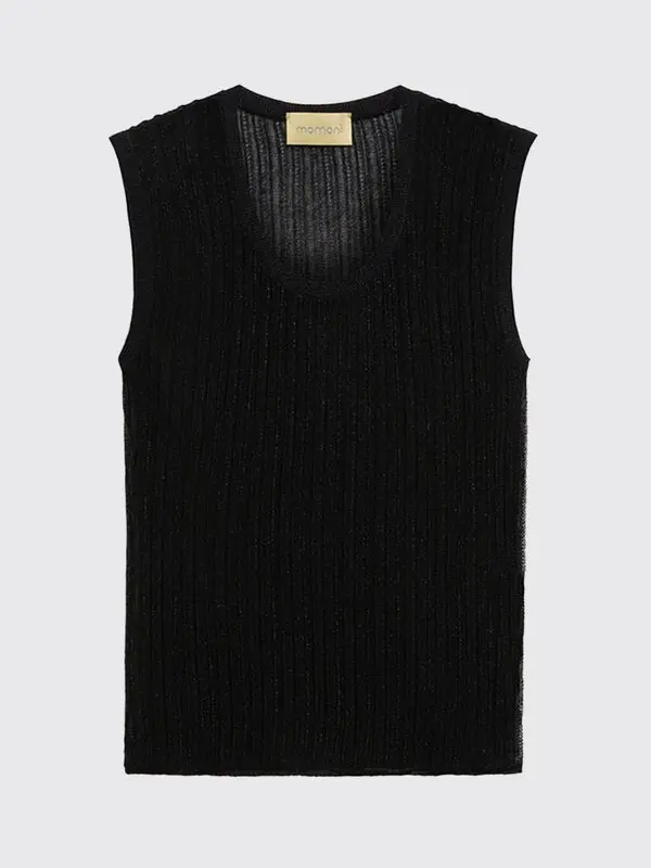 Momoni Sleeveless Lurex Viscose Top