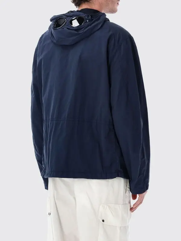 C.P. COMPANY Goggle Jacket In Flatt Nylon