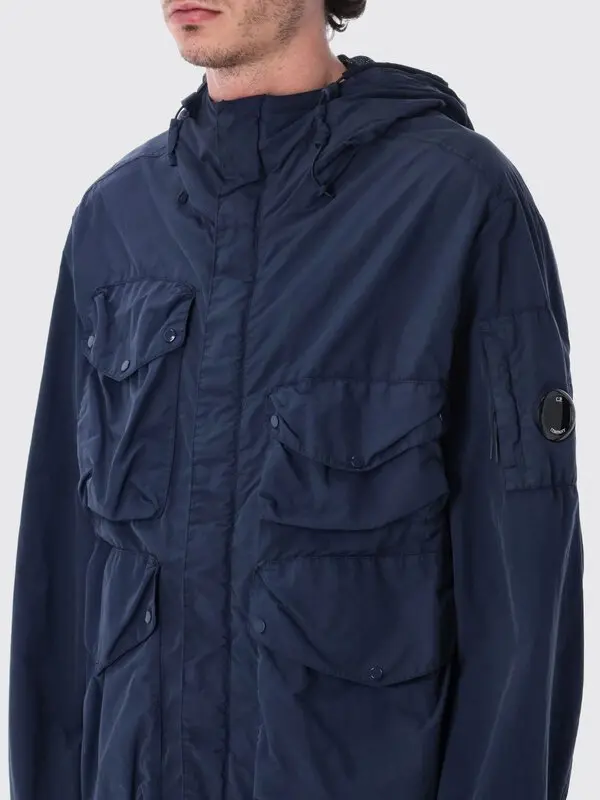 C.P. COMPANY Goggle Jacket In Flatt Nylon