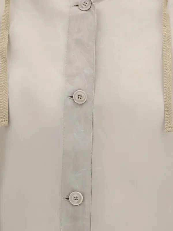 Our Legacy Cupro Hooded Shirt