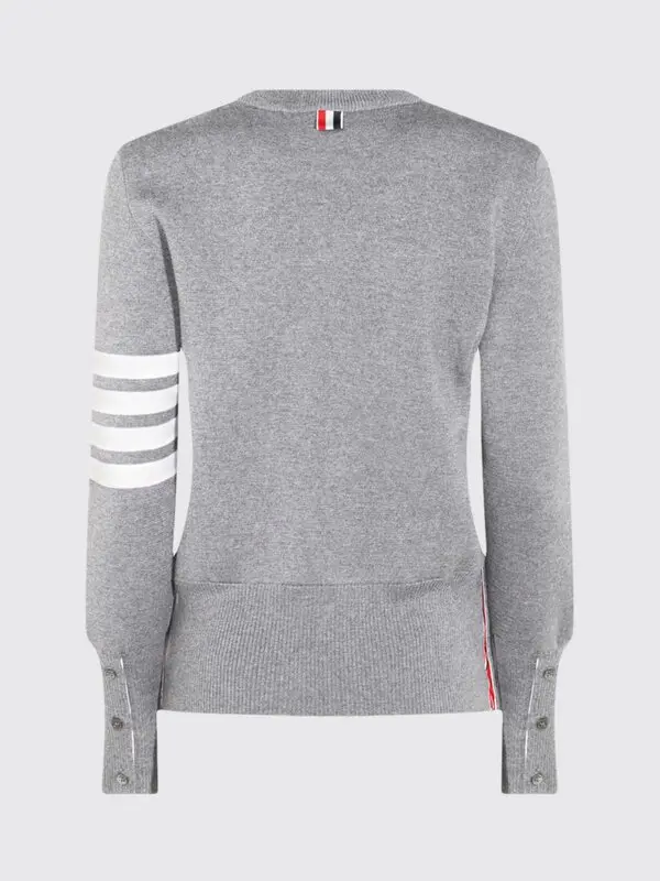 Thom Browne Virgin Wool Sweater - Grey
