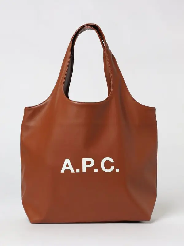 A.p.c. Tote Bag Colour - Brown