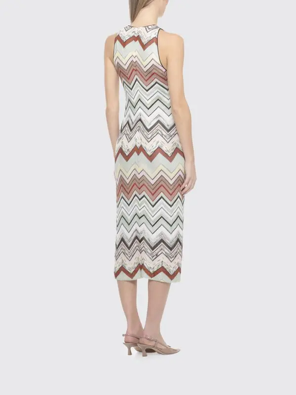 Missoni Zig-zag Viscose And Cotton Dress