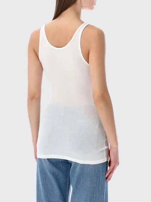 JAMES PERSE Slim Fit Stretch-cotton Top With Thin Straps