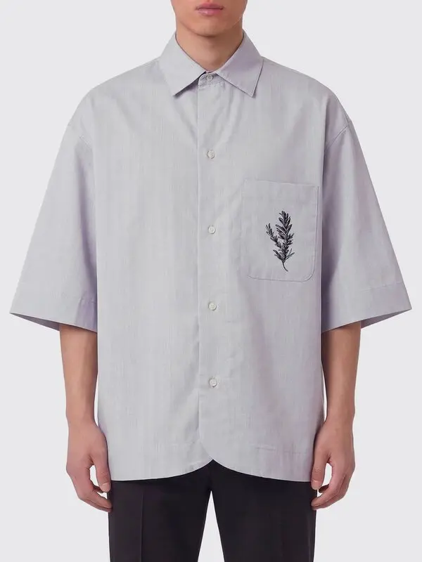 Jacquemus Cotton Casual Shirt With Logo Print