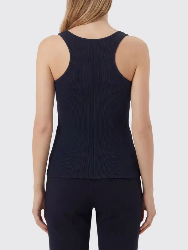 Patrizia Pepe Basic Cotton Tank Top With Logo