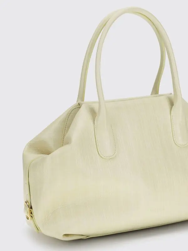 THEMOIRE Talia Trunk Small Vegan Leather Bag