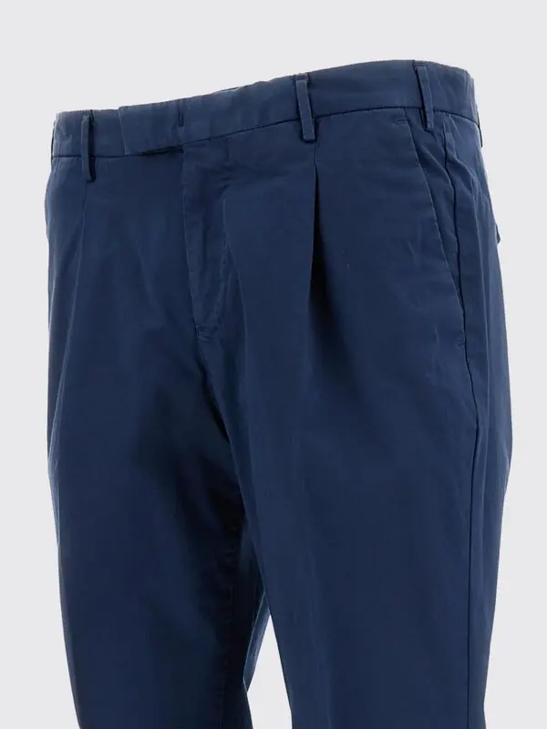 PT TORINO Stretch Cotton Chino Trousers - Blue