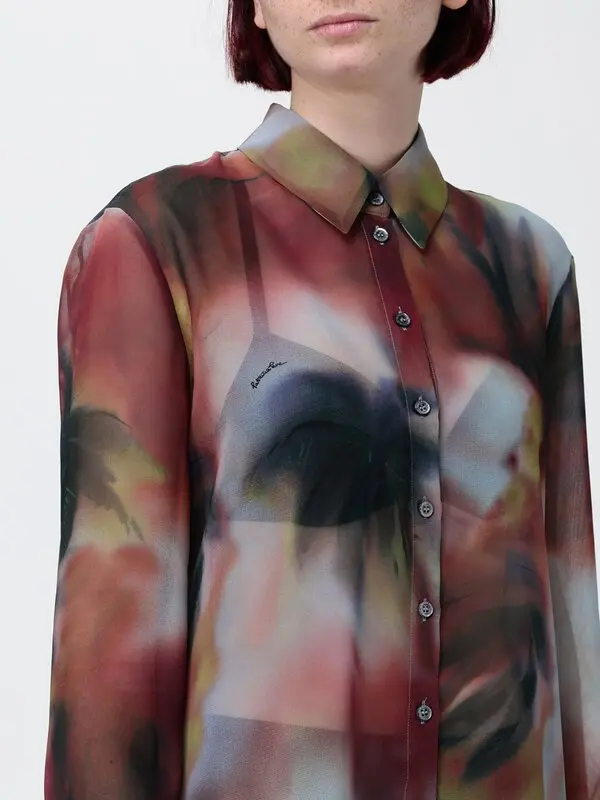 Patrizia Pepe Printed Organza Shirt
