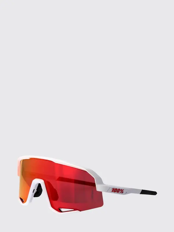 100% Slendale® Sport Polycarbonate Shield Sunglasses - Red