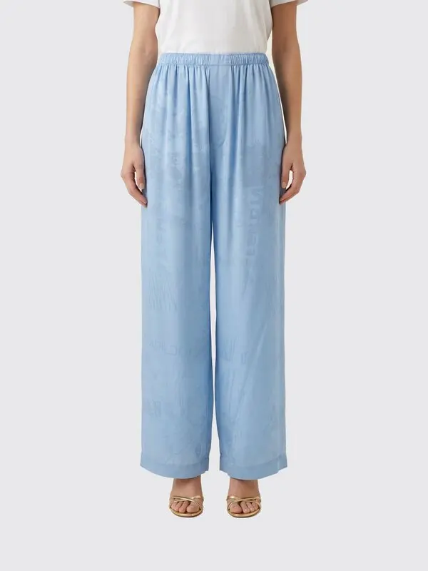 Balenciaga Silk Palazzo Trousers