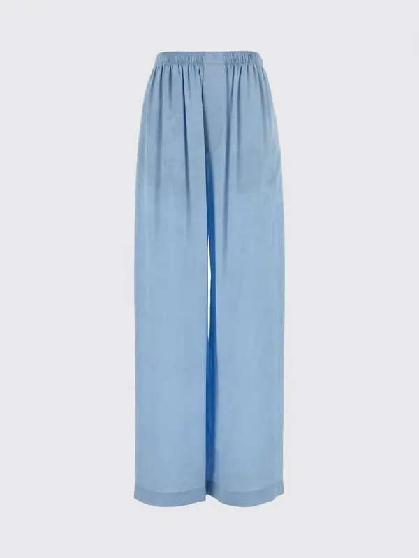 Balenciaga Silk Palazzo Trousers