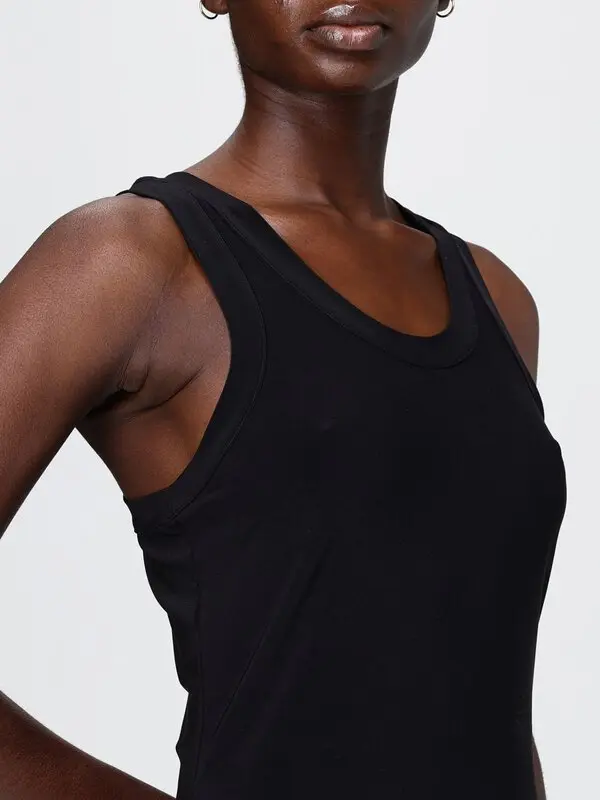 Norma Kamali Basic Cotton Tank Top
