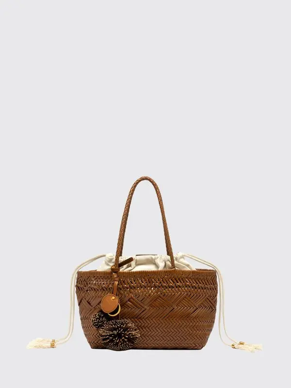 GIANNI CHIARINI Paloma Mini Woven Calfskin Shoulder Bag