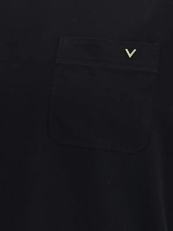 Valentino Garavani Cotton T-shirt With Vlogo