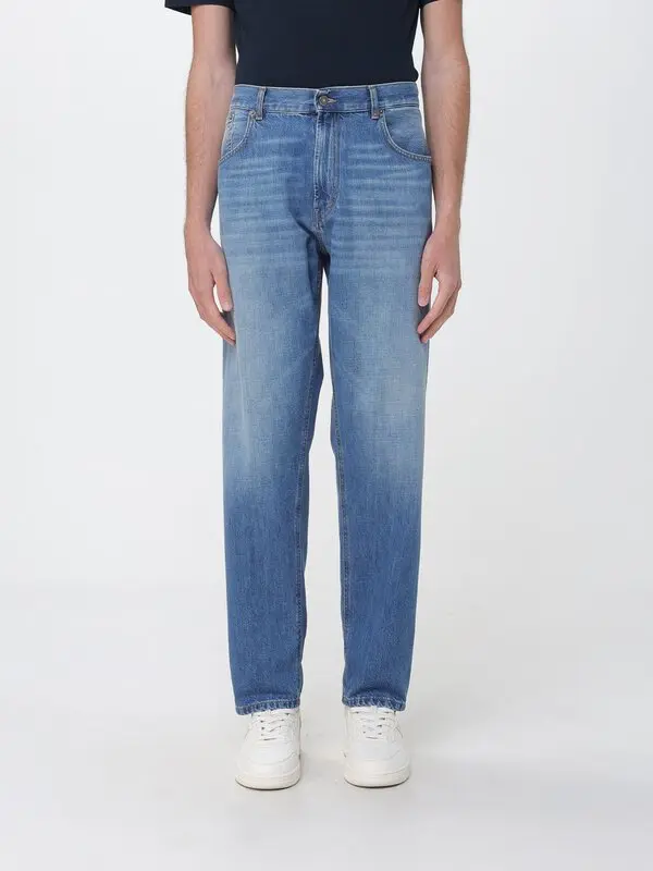 DONDUP Cotton Denim Straight Jeans