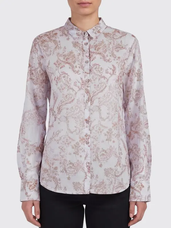 FORTE_FORTE Liberty Print Cotton Shirt