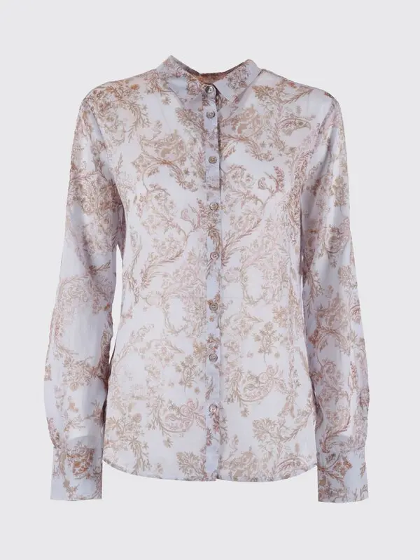 FORTE_FORTE Liberty Print Cotton Shirt