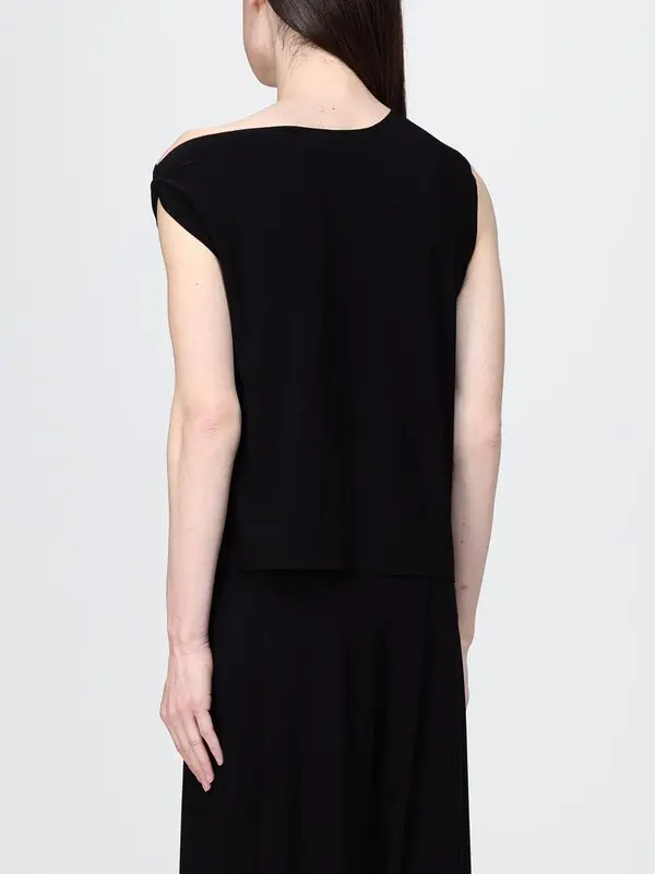 Norma Kamali Asymmetric Jersey Top