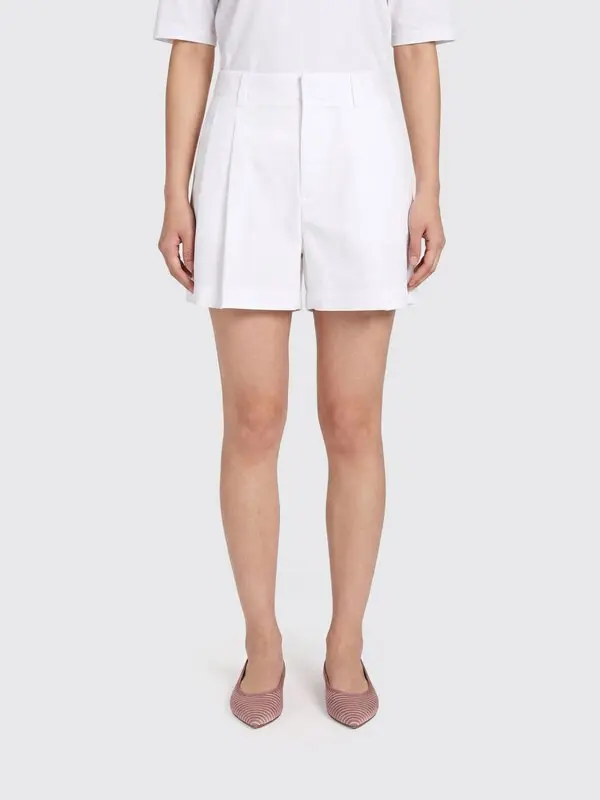 Federica Tosi Poplin Shorts - White
