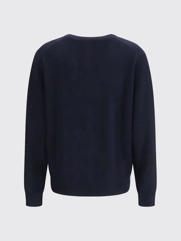 ALLUDE 100% Cashmere V-neck Cardigan With Patch Pockets