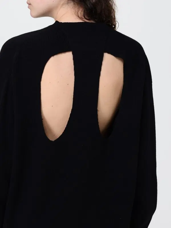 Tibi Cut-out Wool Blend Knit